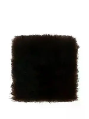 Valentino Garavani Lamb-fur Snood - Brown