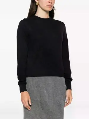 Eleventy Metallic-thread Crew-neck Sweater