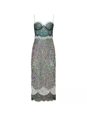 Costarellos Sequined Cocktail Dresses