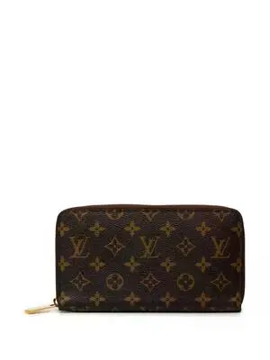 LOUIS VUITTON 2012 Monogram Zippy Organizer Wallet Long Wallets - Brown