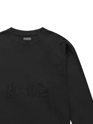 ARTE ANTWERP Logo-embroidered Crew-neck Sweater