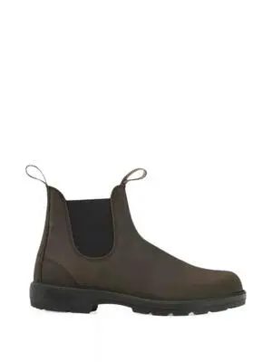 Blundstone 2340 Elasticated Leather Ankle Boots - Brown