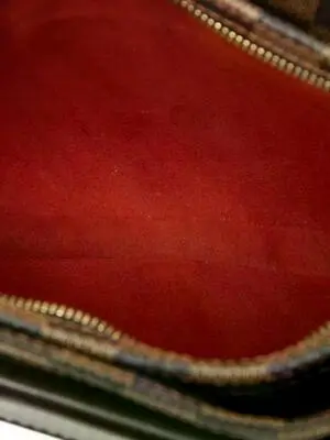 LOUIS VUITTON 2003 Damier Ebene Aubagne Shoulder Bag