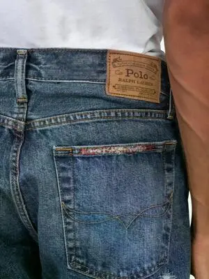 Polo Ralph Lauren Distressed-finish Straight-leg Jeans