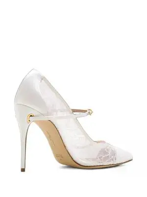 Jennifer Chamandi Lorenzo Lace Pumps