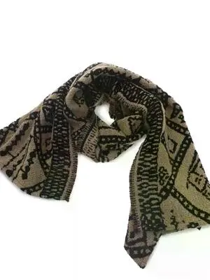 Alpha Studio Scandinavian Jacquard Double-face Scarf