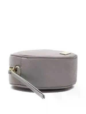 POMPEI DONATELLA Round Leather Crossbody Bag
