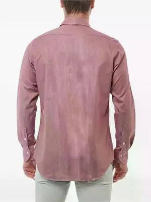 BAGUTTA Striped Cotton Shirt