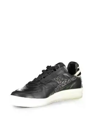 DIADORA Glitter-logo Zebra-print Sneakers