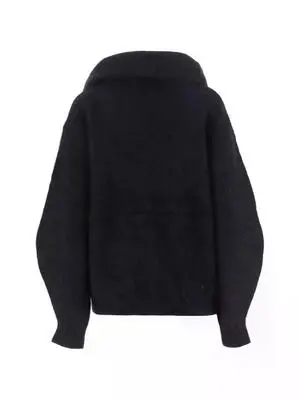 THE GARMENT Roma Mohair-blend Draped-neck Sweater
