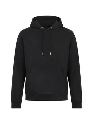 BOSS Logo-detail Hoodie - Blue