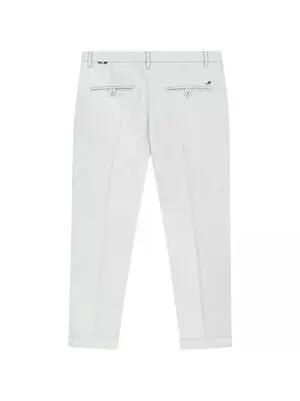 MASON'S Pressed-crease Turned-up Trousers
