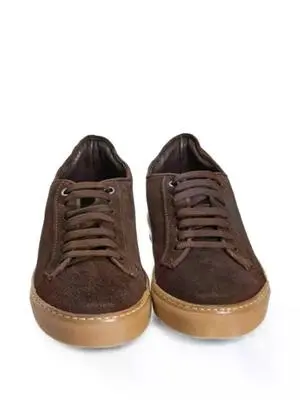 ROBERTO PEPE LUXURY Round-toe Low-top Sneakers