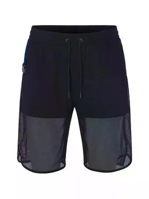 NICOLÒ BERETTA Mesh-panel Lace-up Shorts