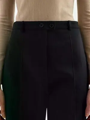 JIL SANDER Wool Wanvas Trousers