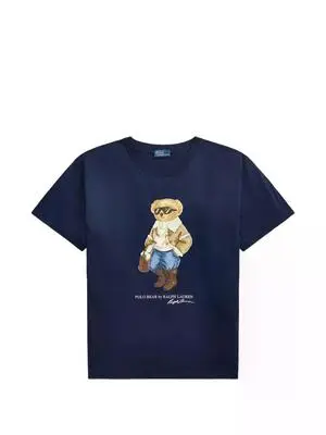 Polo Ralph Lauren Winter Polo Bear Cotton Jersey T-shirt