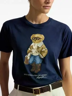 Polo Ralph Lauren Winter Polo Bear Cotton Jersey T-shirt