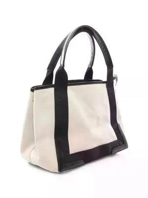 Balenciaga 2000s S Navy Cabas Tote Bag