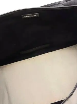 Balenciaga 2000s S Navy Cabas Tote Bag - Neutrals