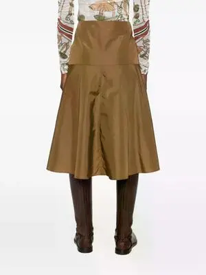Dorothee Schumacher High-waisted A-line Midi Skirt
