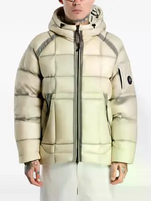 C.P. COMPANY D.d. Shell Hooded Puffer Jacket - Neutrals