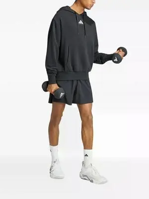 Adidas Graphic-print Drawstring Hoodie