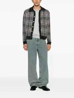 Our Legacy Check Cardigan - Grey