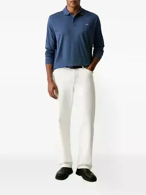 Paul & Shark Long-sleeve Polo Shirt - Blue