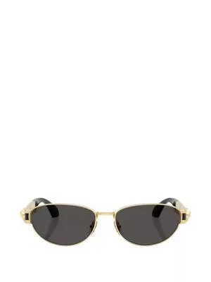 Versace Medusa Greca Cat-eye Sunglasses - Gold