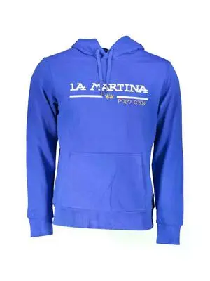 LA MARTINA Embroidered Logo-print Hoodie