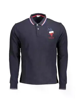 U.s. Polo Assn. Logo-embroidered Long-sleeve Shirt