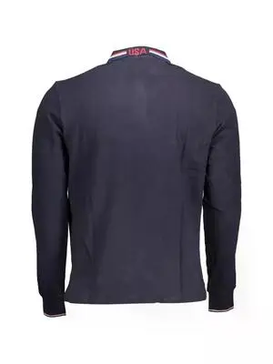 U.s. Polo Assn. Logo-embroidered Long-sleeve Shirt