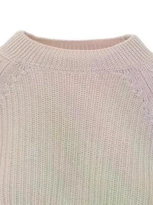 Alpha Studio Ribbed-knit Raglan-sleeve Sweater