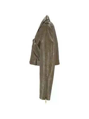 Michael Kors Long-sleeved Biker Jacket