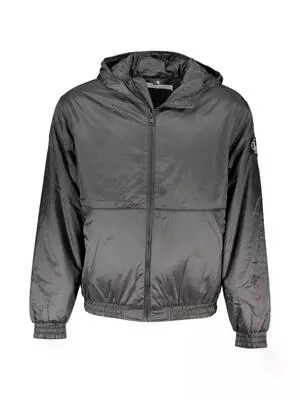 Calvin Klein Logo-patch Hoodie - Grey