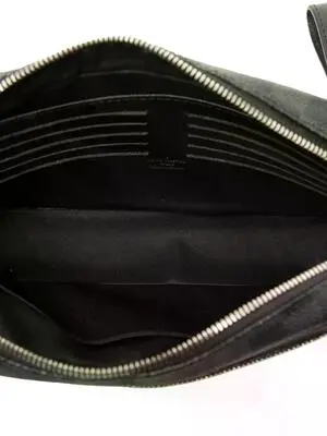 LOUIS VUITTON 2018 Damier Graphite Kasai Clutch Bag
