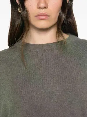 Brunello Cucinelli Crew-neck Drop-shoulder Sweater