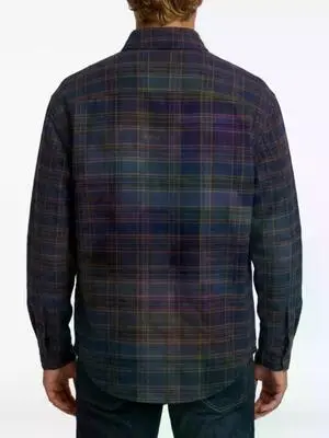 Off-White Checked Padded Overshirt