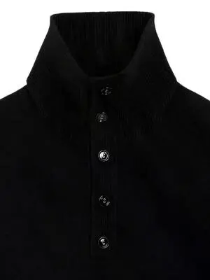 AMI Paris De Coeur Button-fastening Sweater - Red