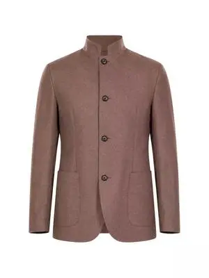 Eleventy Mandarin-collar Single-breasted Suit