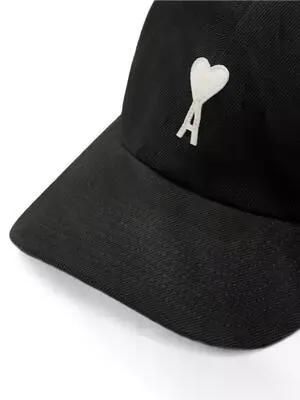 AMI Paris Logo Detail Baseball Cap