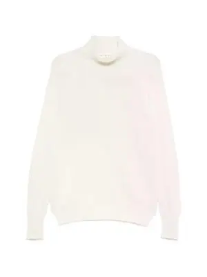 MA'RY'YA Roll-neck Sweater - Neutrals