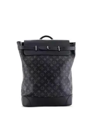 LOUIS VUITTON Steamer Monogram Eclipse Canvas Backpack