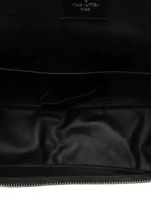 LOUIS VUITTON 2019 Damier Graphite Toiletry Pouch Clutch Bag
