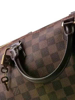 LOUIS VUITTON Speedy Handbag Damier 35 Satchel