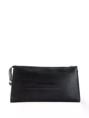 LOUIS VUITTON Pochette Accessoires Epi Leather Clutch Bag