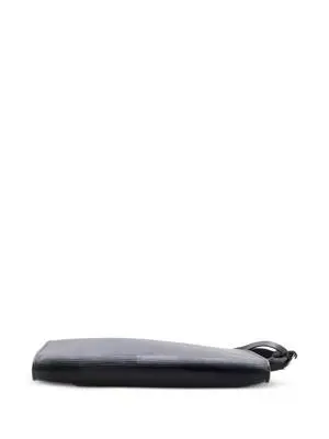 LOUIS VUITTON Pochette Accessoires Epi Leather Clutch Bag - Black