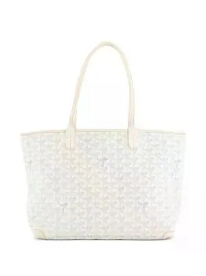 Goyard Artois Coated Canvas Pm Tote Bag - White