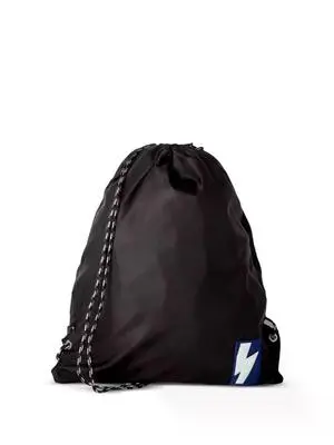 Neil Barrett Thunder Bolt Drawstring Backpack Bag