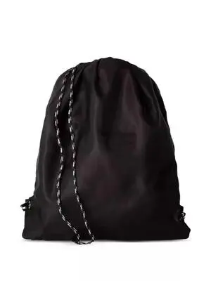 Neil Barrett Thunder Bolt Drawstring Backpack Bag